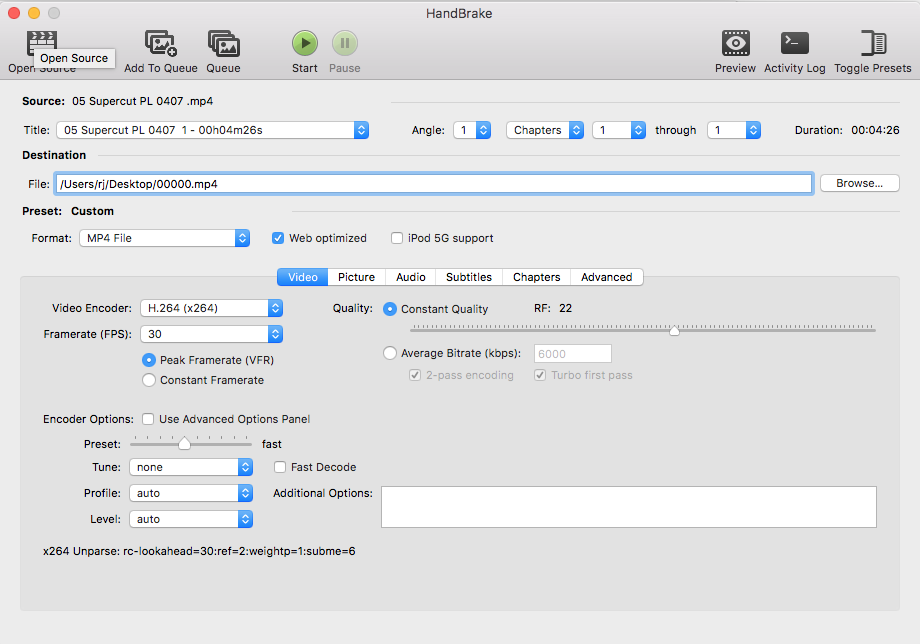 Encoding Settings for Wiredrive – EditShare Helpdesk