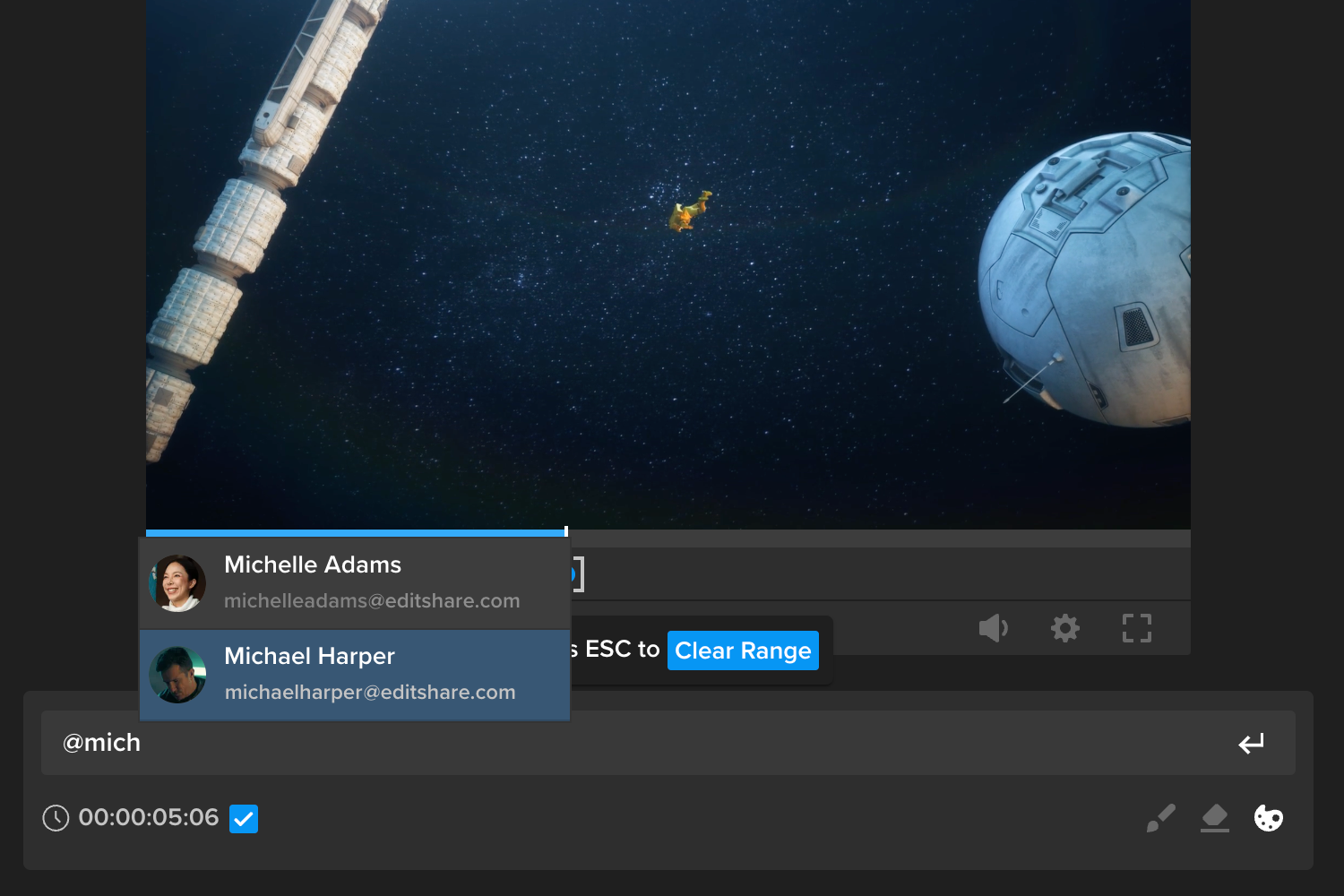 User Mentions – EditShare Helpdesk