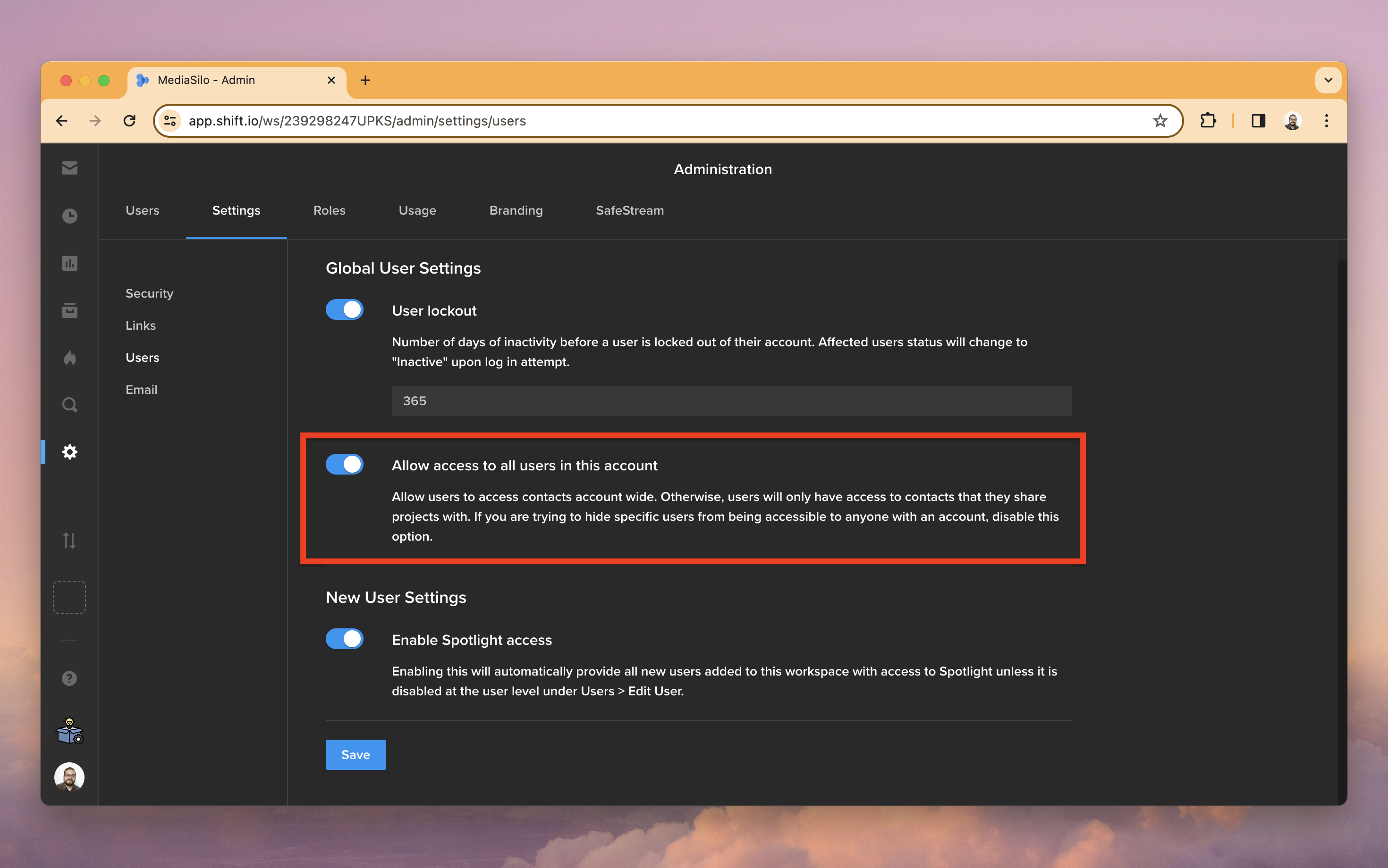 User Mentions – EditShare Helpdesk