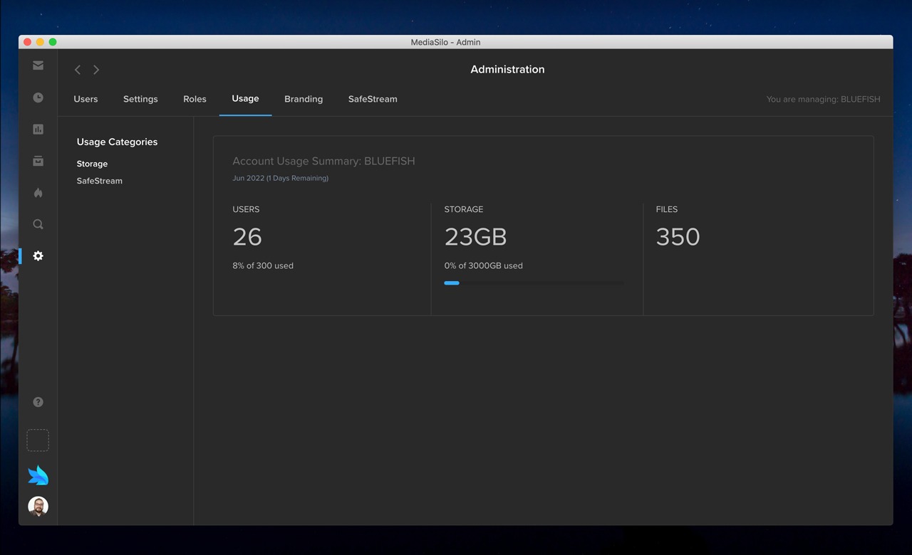 Track Your Usage – EditShare Helpdesk