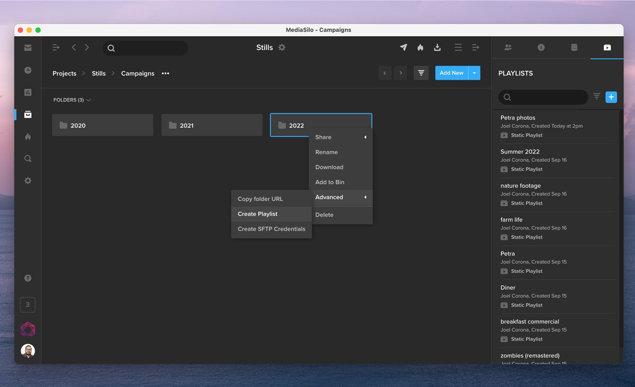 Create and Share Playlists – EditShare Helpdesk