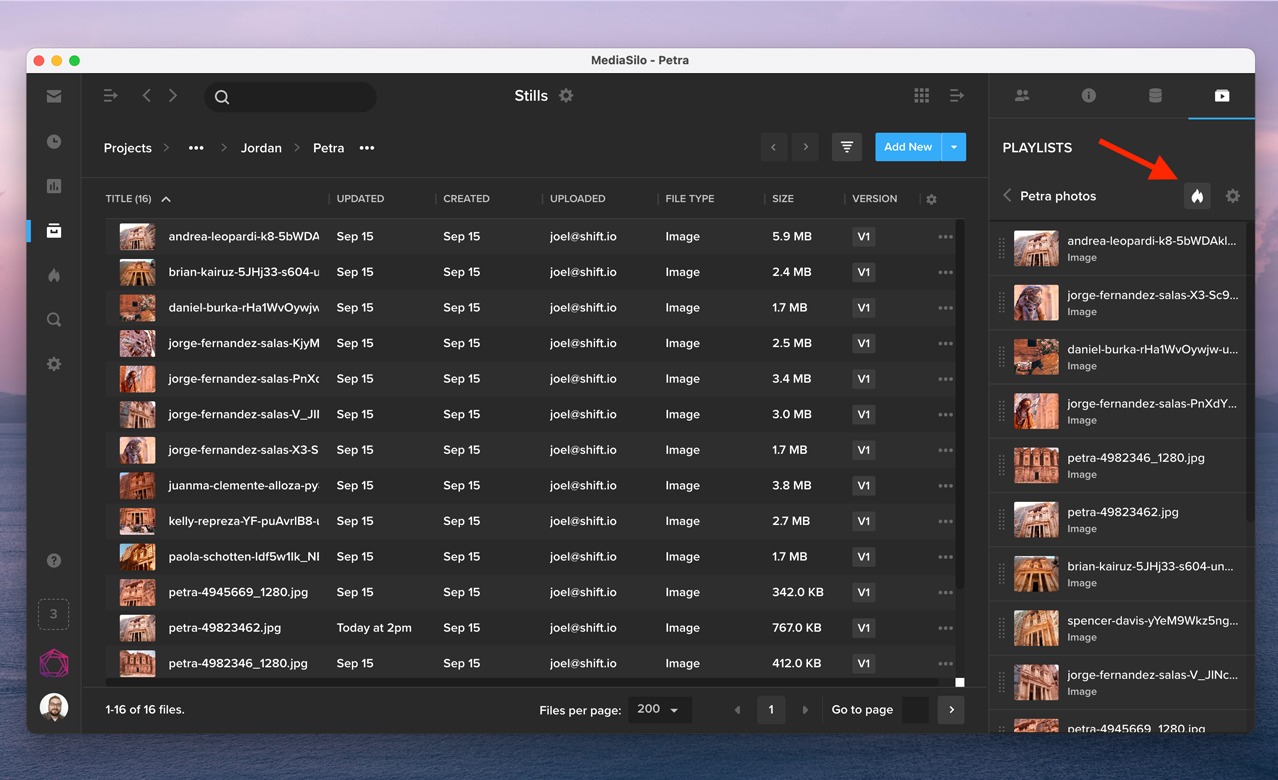 Create and Share Playlists – EditShare Helpdesk