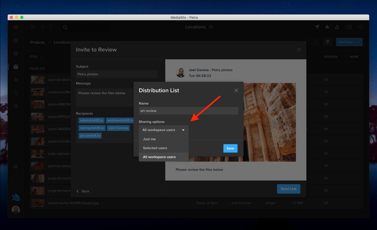Distribution Lists – EditShare Helpdesk