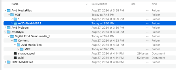 Restoring Avid MediaFiles folders and Avid Projects from S3 – EditShare ...
