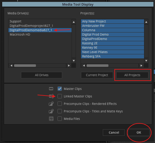 Restoring Avid MediaFiles folders and Avid Projects from S3 – EditShare Helpdesk